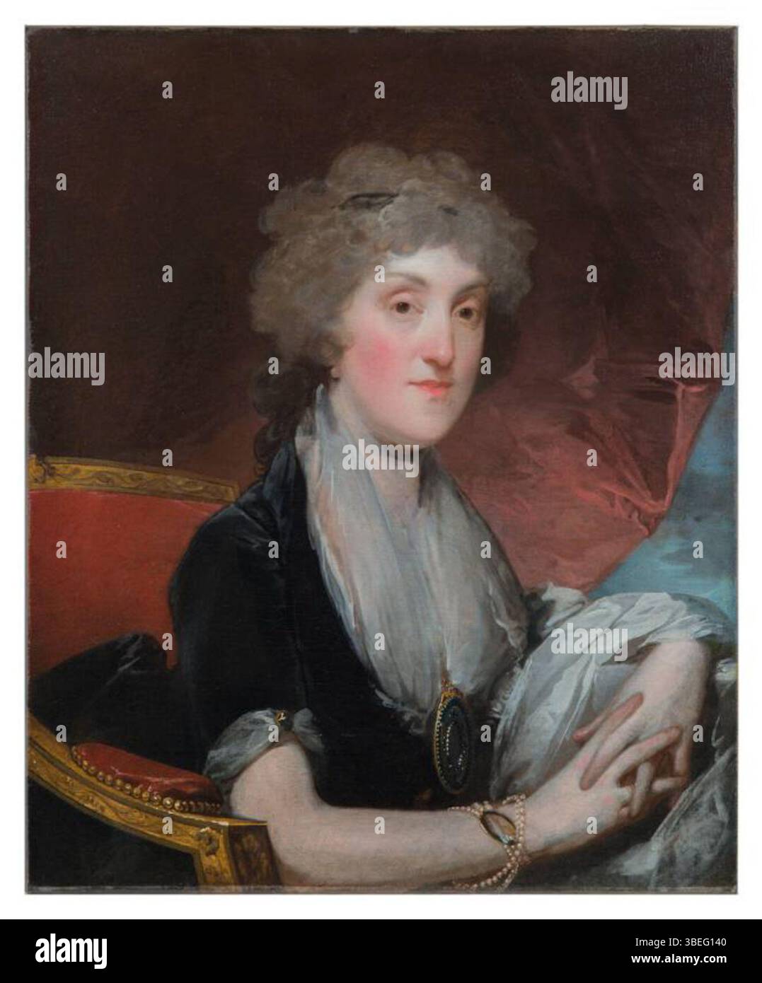 This 1800 portrait by Gilbert Stuart captures Arabella Maria Smith ...
