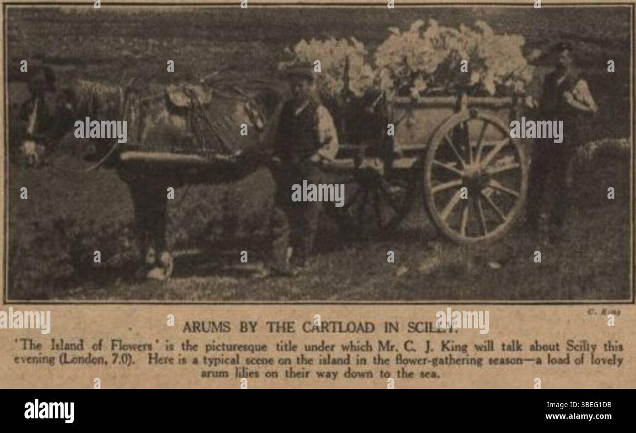 This image from *Radio Times*, dated March 11, 1928, includes a photo ...