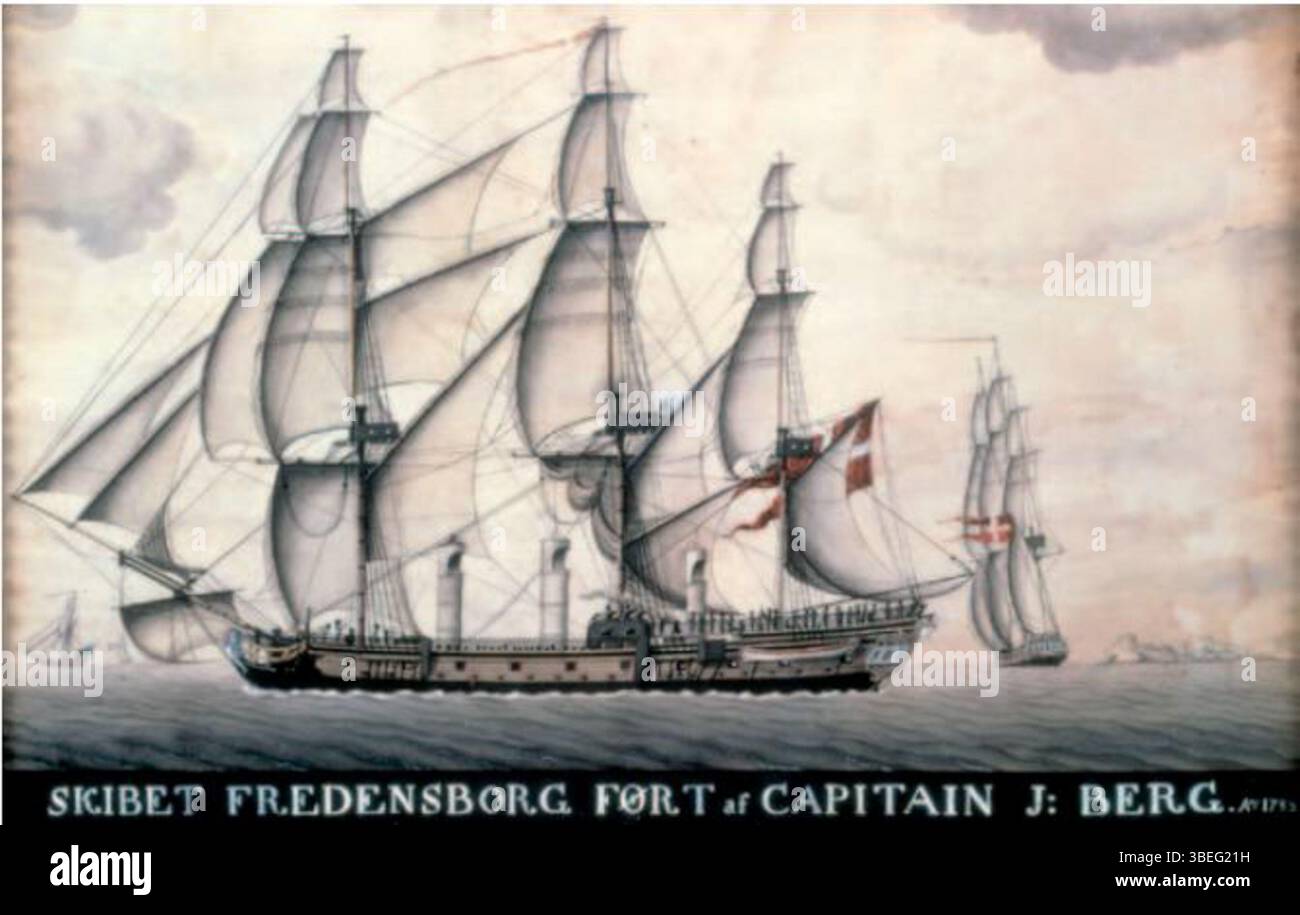 The Fredensborg was a Danish slave ship whose exact date of operation ...
