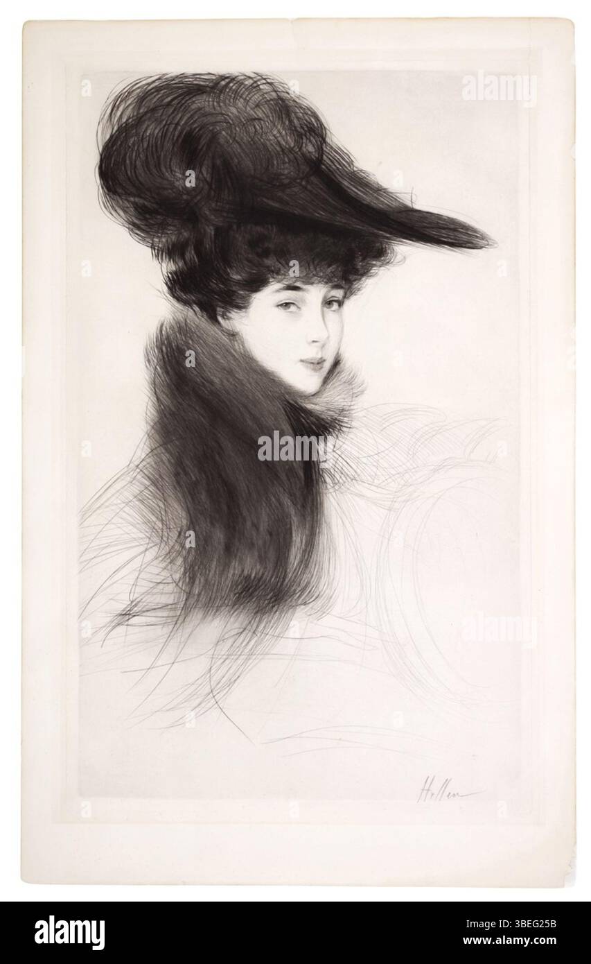 This portrait by Paul César Helleu depicts Consuelo Vanderbilt, the ...