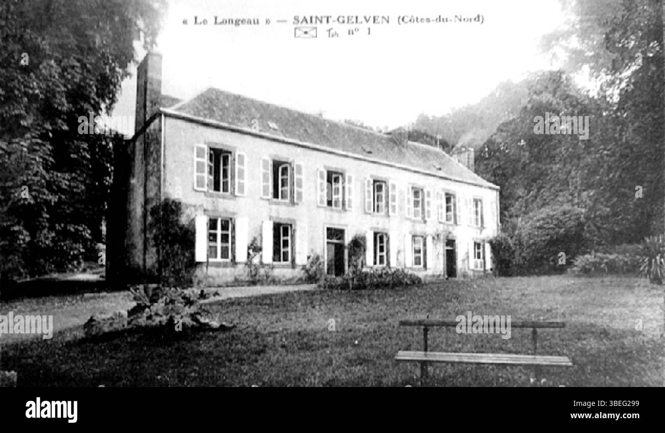 A postcard from around 1930 by Émile Hamonic, showing the Longeau ...