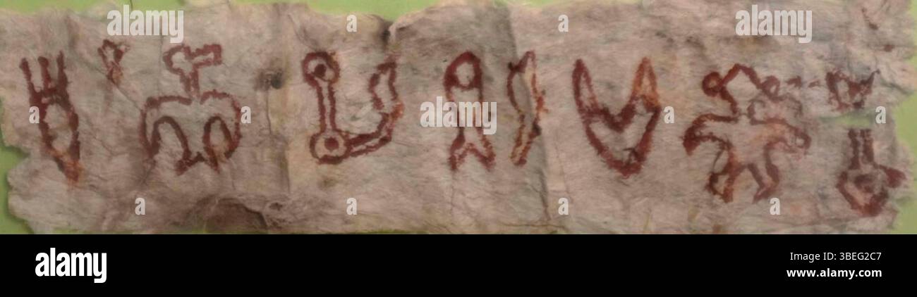 Rongorongo sequence hi-res stock photography and images - Alamy