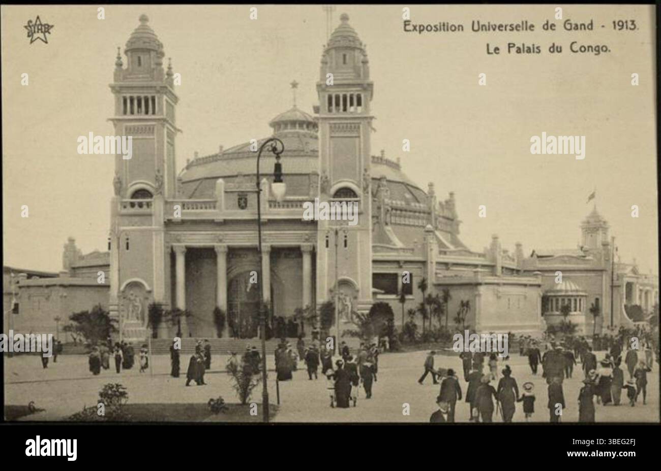The Colonial Palace of Congo was part of the Ghent World Fair in 1913 ...