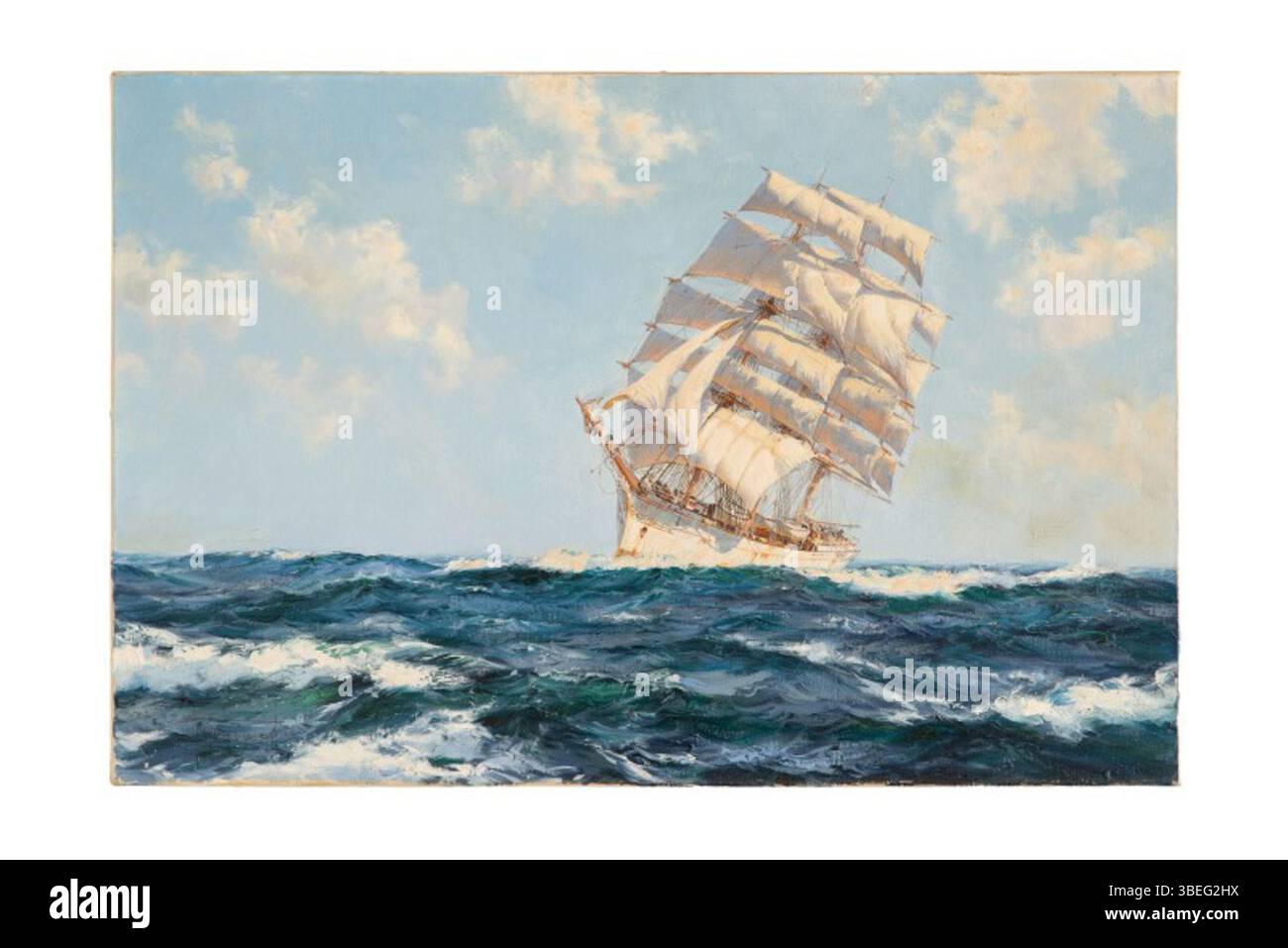 "Pacific Deep, the Marion Inglis" is a maritime painting by Montague ...