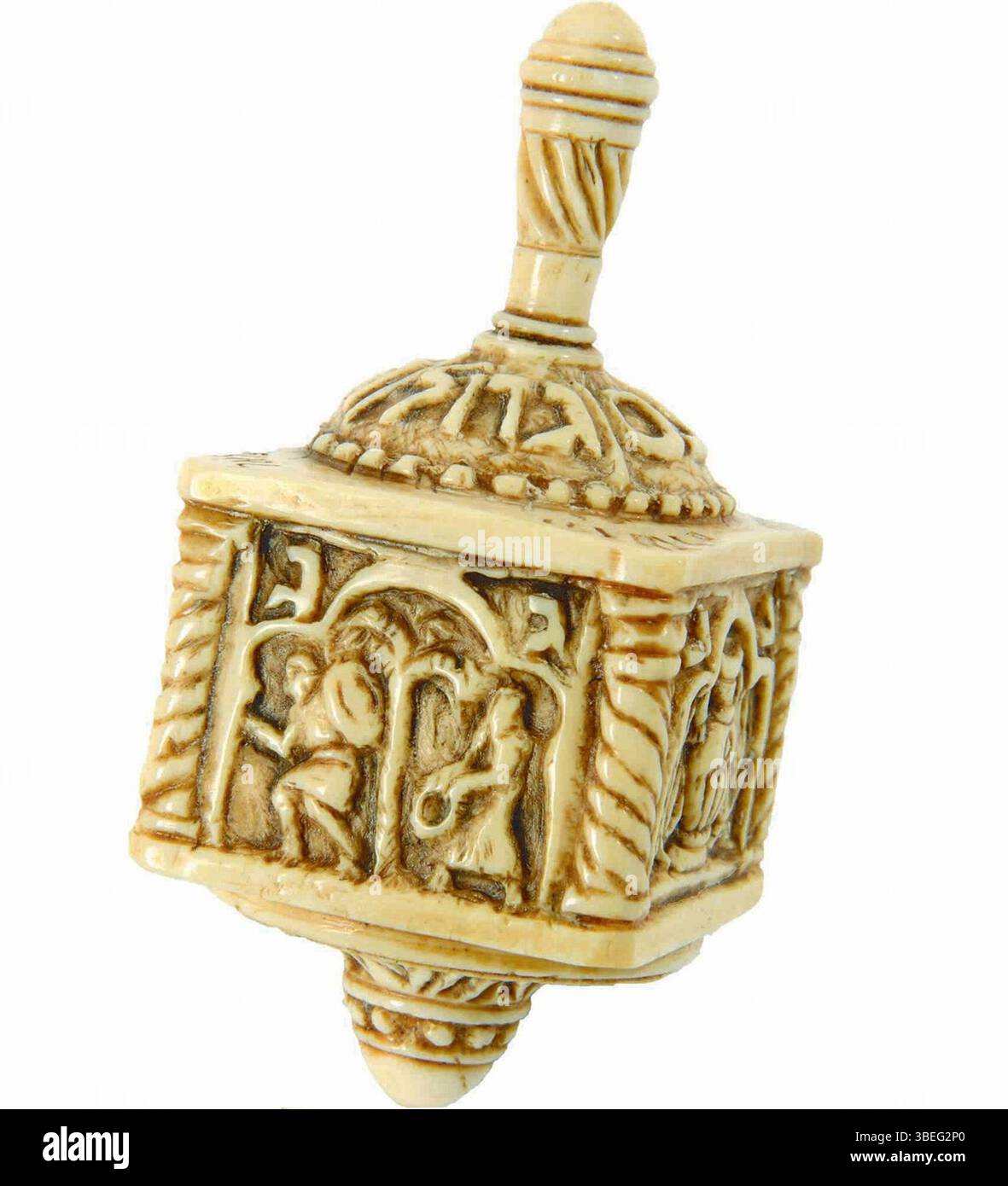 Moshe Murro’s 1929 painting 'Muro Dreidel' reflects the artist’s ...