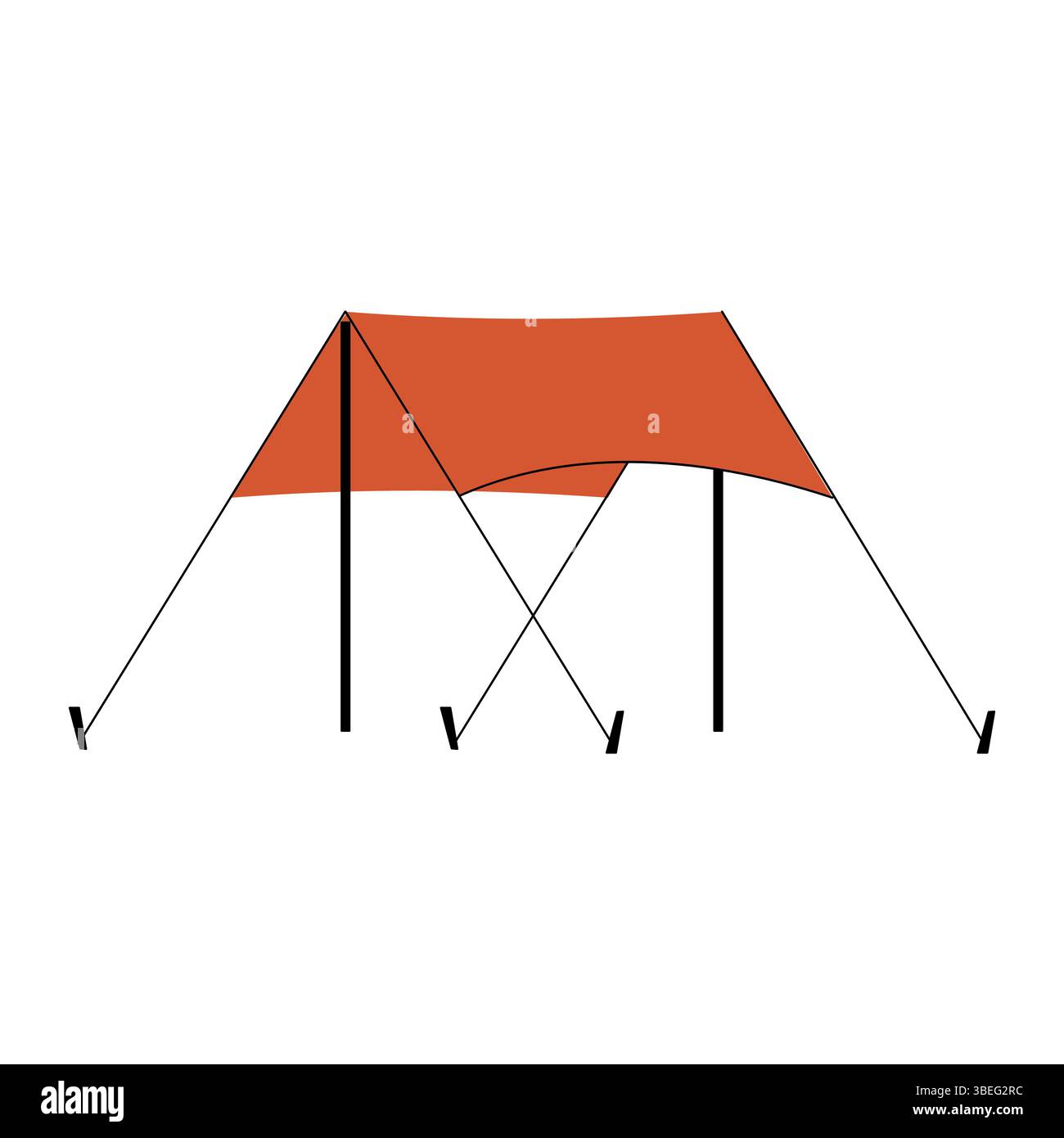Military tent as a frame Stock Vector Images - Alamy