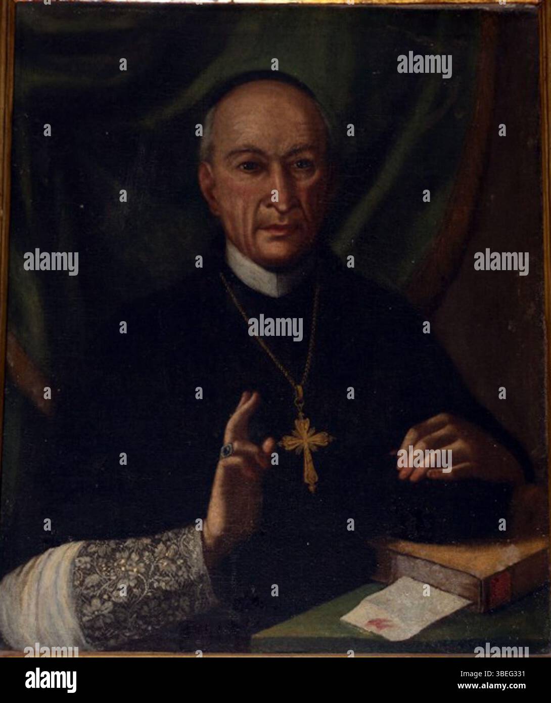 This 18th-century portrait by Isidoro Sánchez de Luna depicts the ...