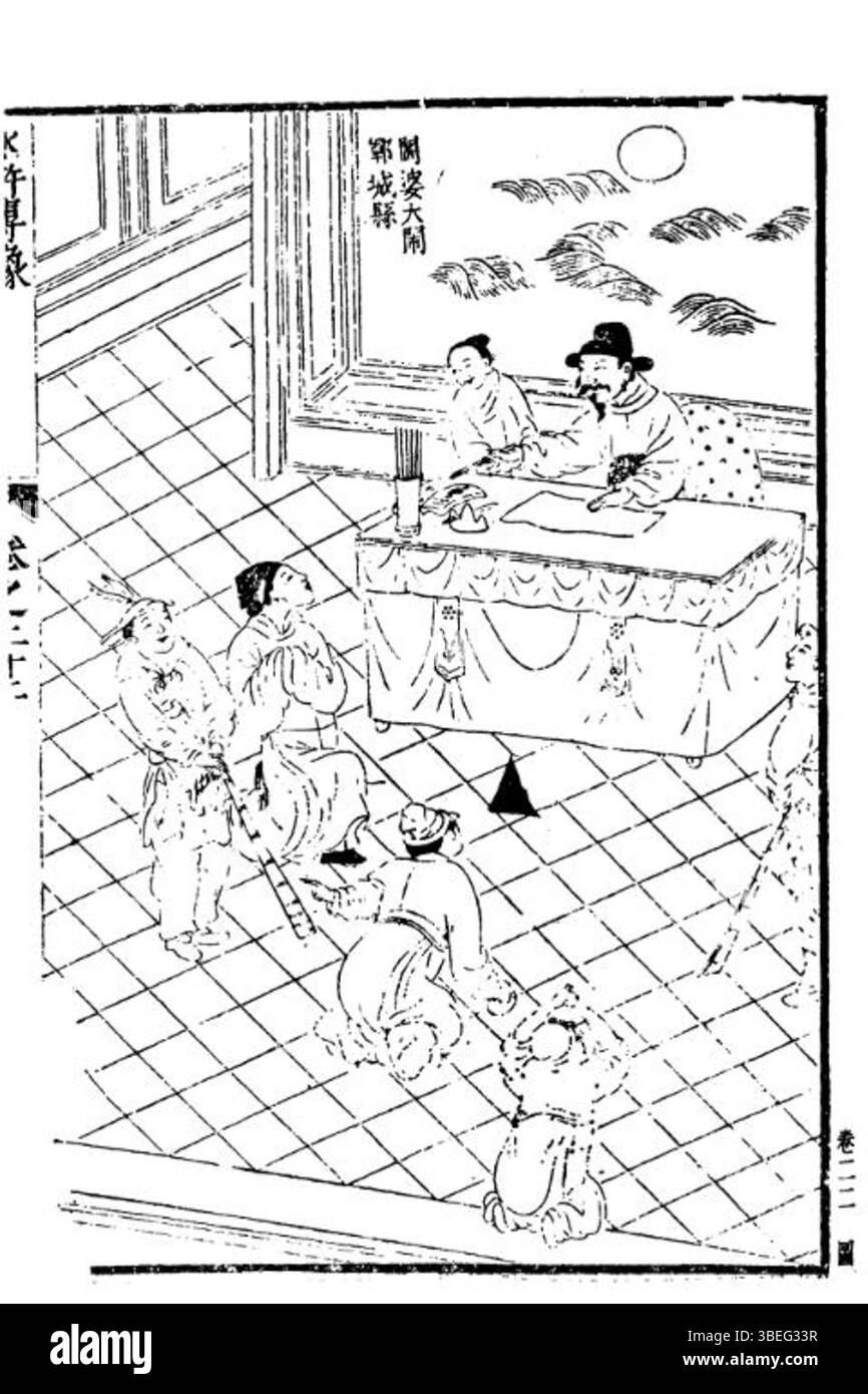 This artwork, created by an unknown artist in 1610, showcases the ...