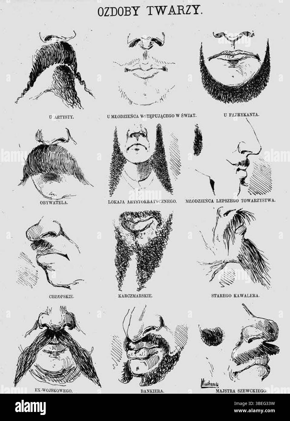 This image, sourced from the 1877 issue of 'Mucha' publication ...