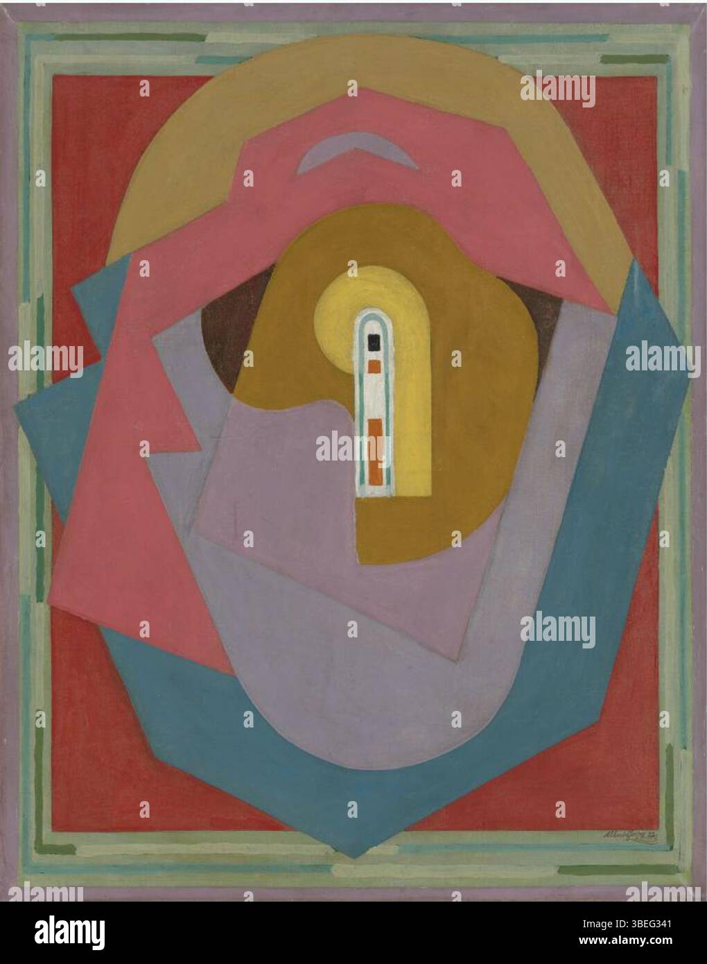 This composition by Albert Gleizes (1881–1953) exemplifies his ...