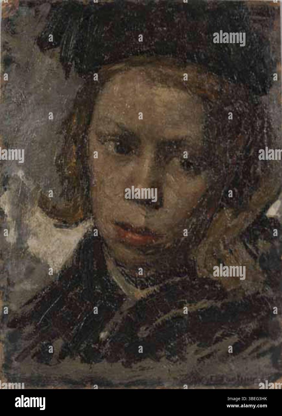 Wilder M. Darling's 'Head of a Dutch Peasant' is a detailed portrait ...