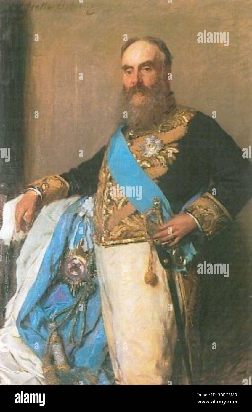This portrait from Lafayette studio, London, captures Mervyn Wingfield ...