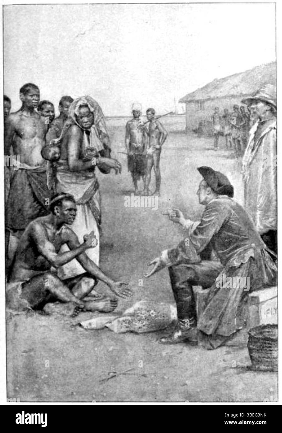 An illustration from Robert Brown's 'The Story of Africa and its ...