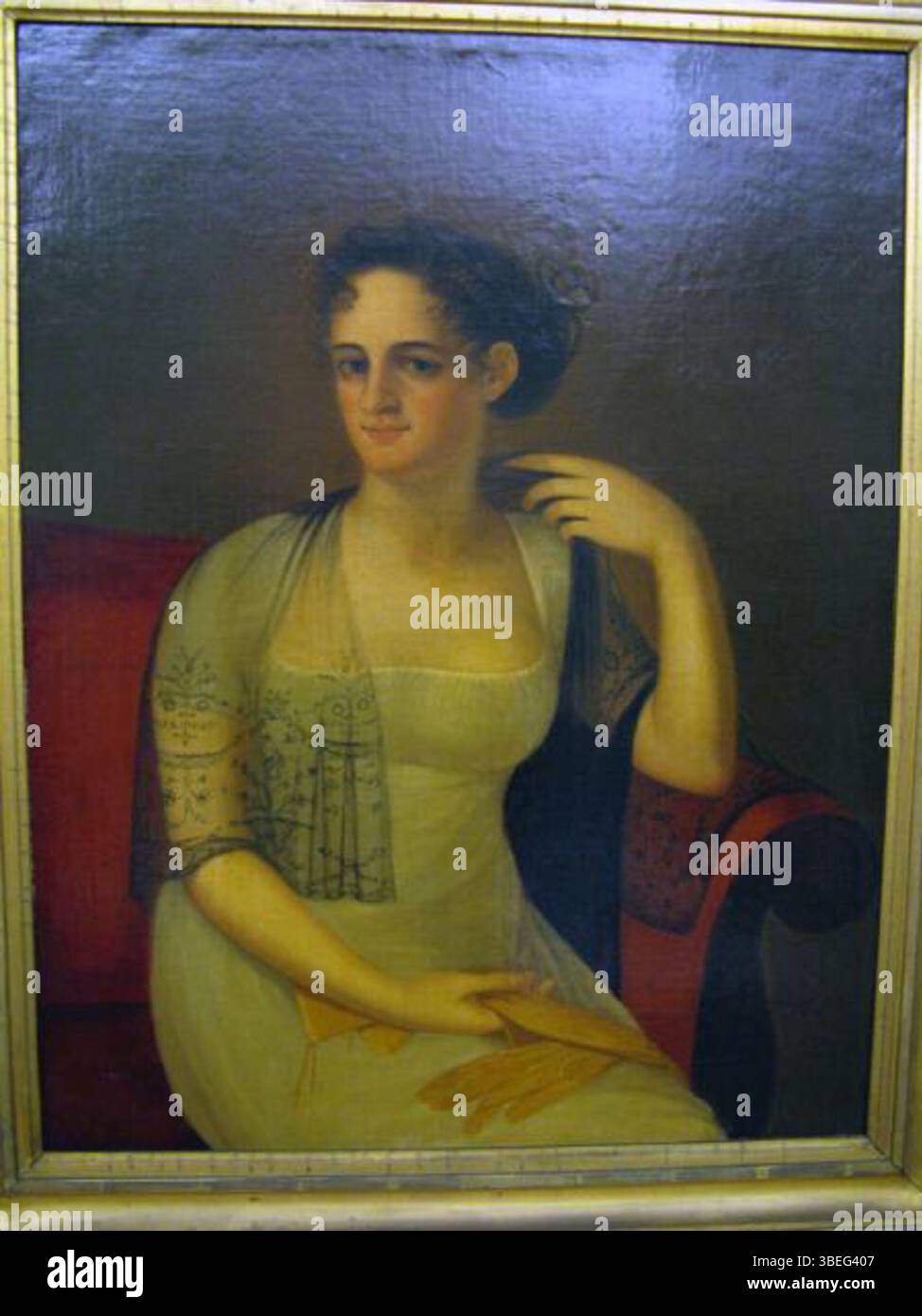 This portrait of Sarah Hull McKesson, wife of John McKesson, was ...