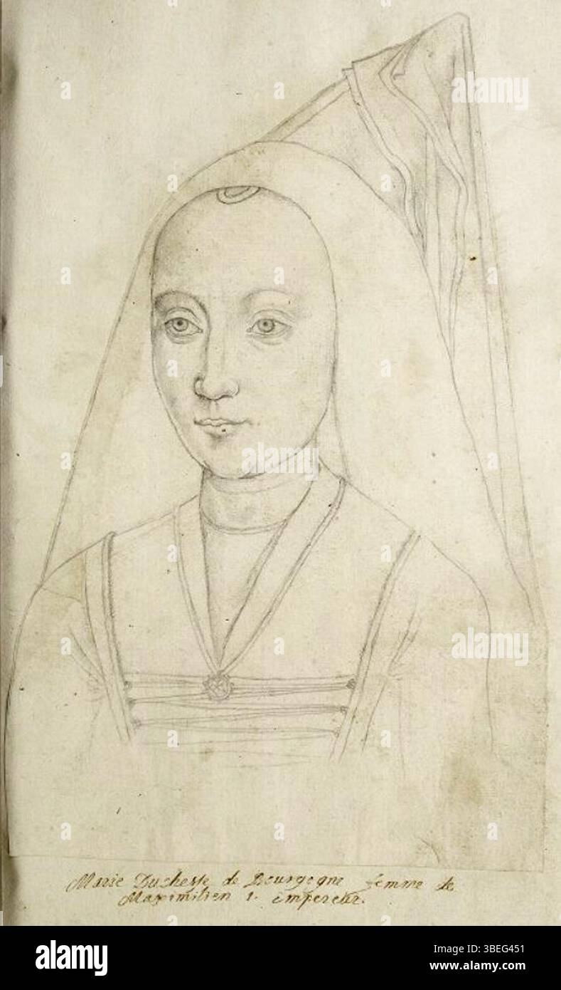 This 16th-century portrait depicts Mary, Duchess of Burgundy, featured ...