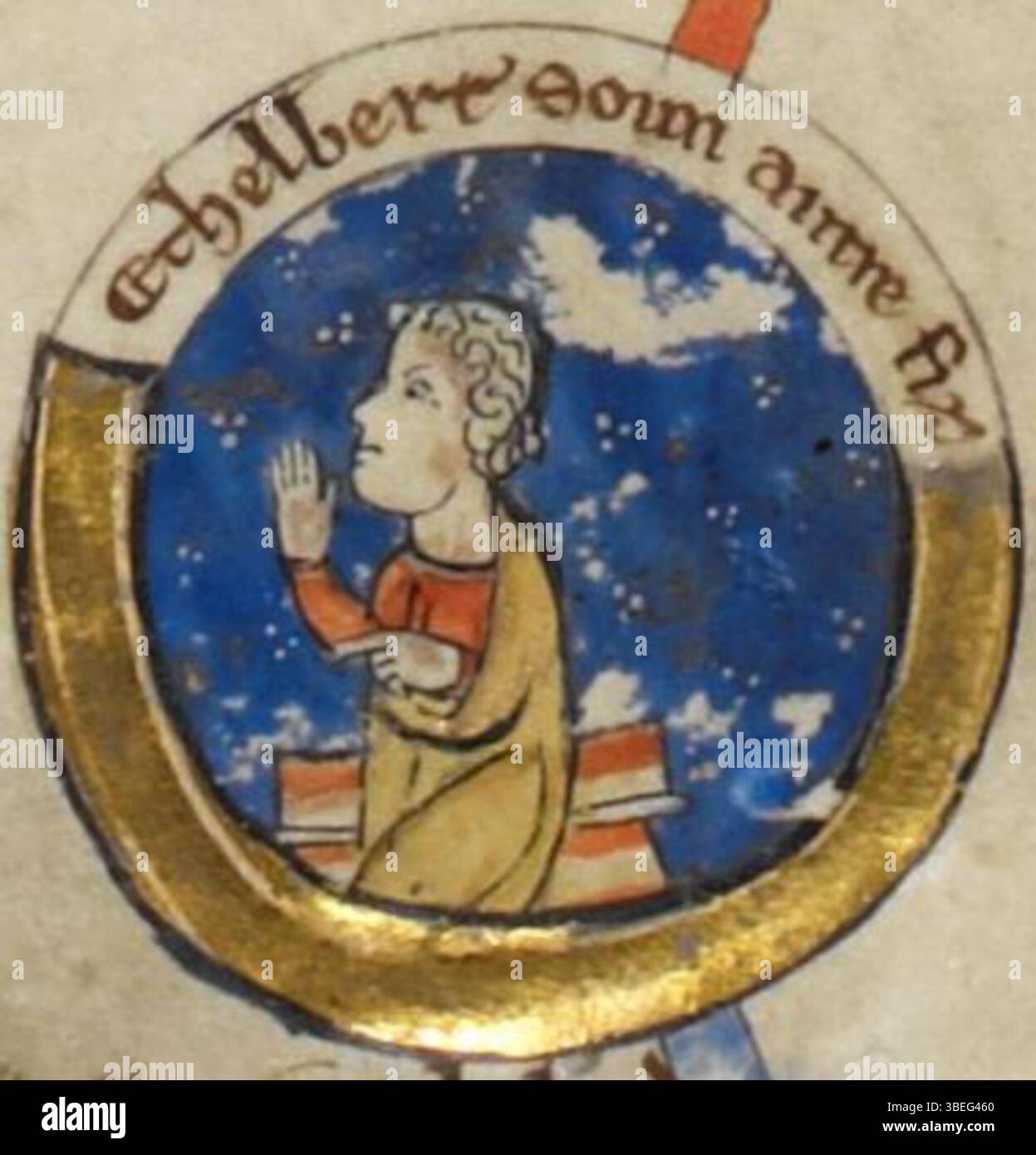 Æthelbert's depiction in the Genealogical Chronicle of English kings ...