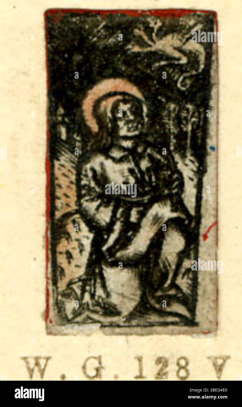 This page from a Middle Dutch prayer book, created in the late 15th ...