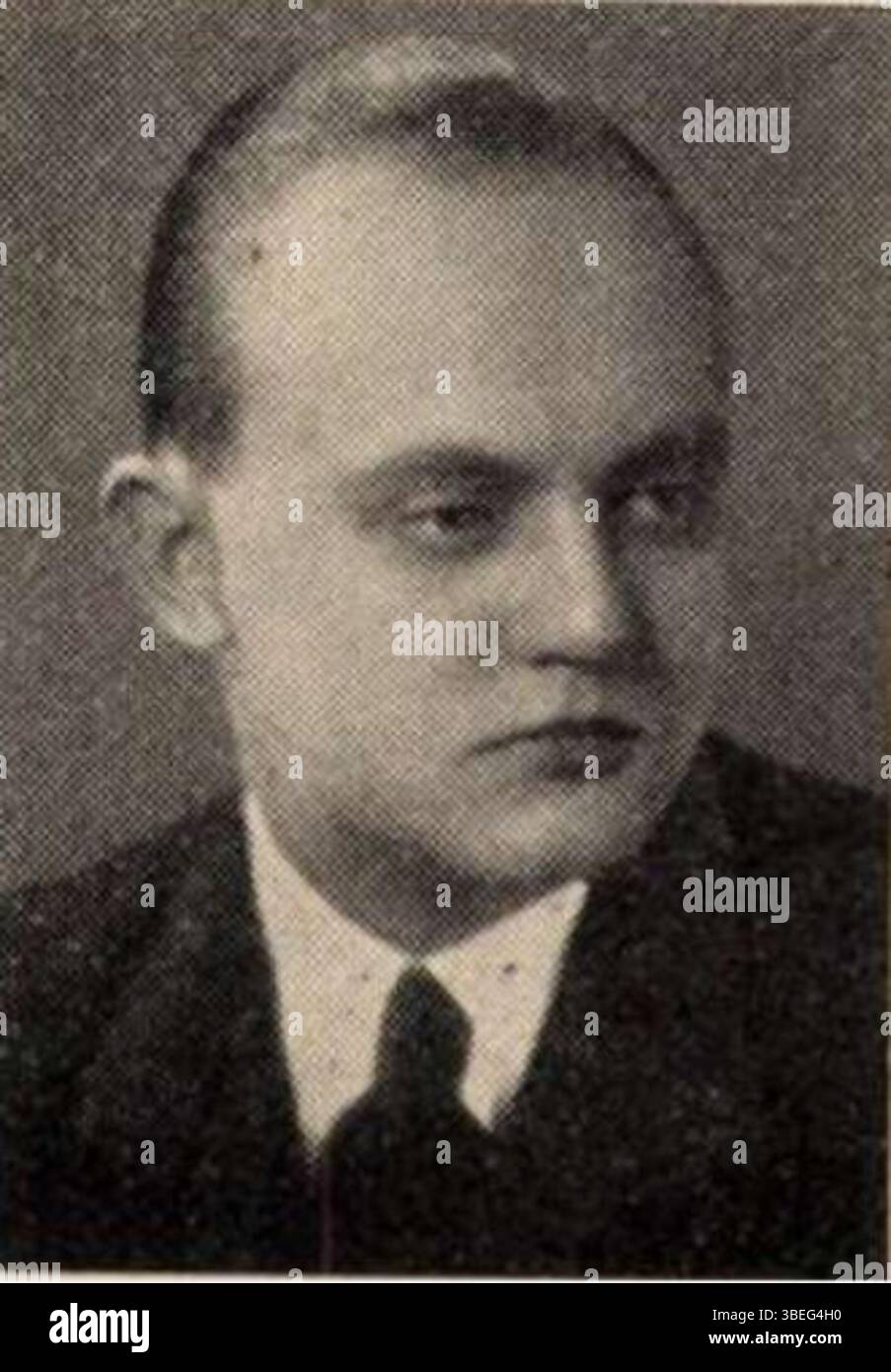 Photograph of Zoltán Dötsch, a Hungarian harpist, composer, conductor ...