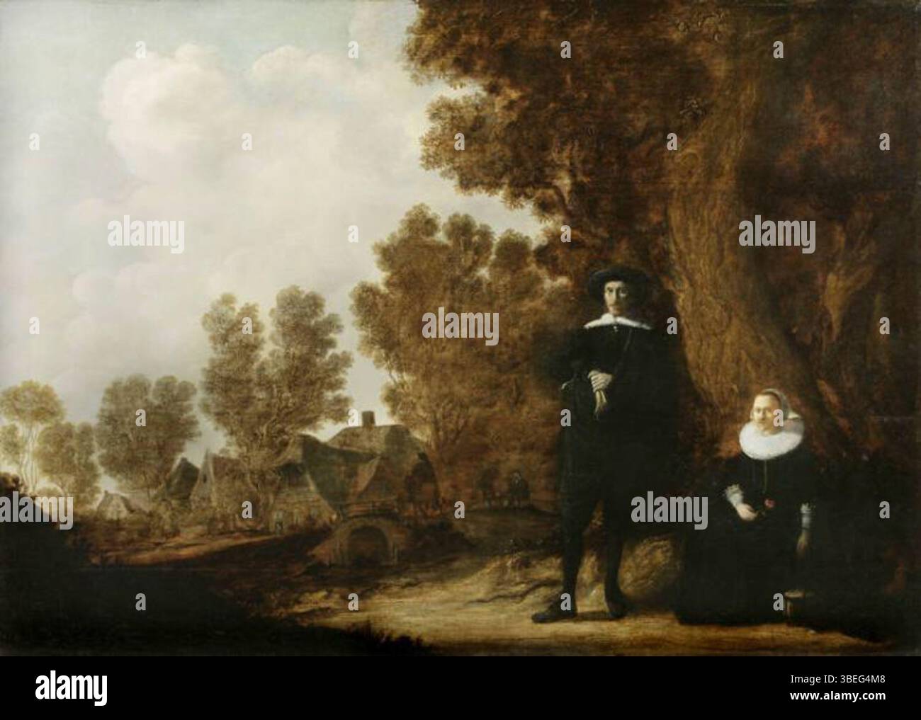 *Mr. and Mrs. Samuel Bayard* (1915), painted circa 1644, is a portrait ...