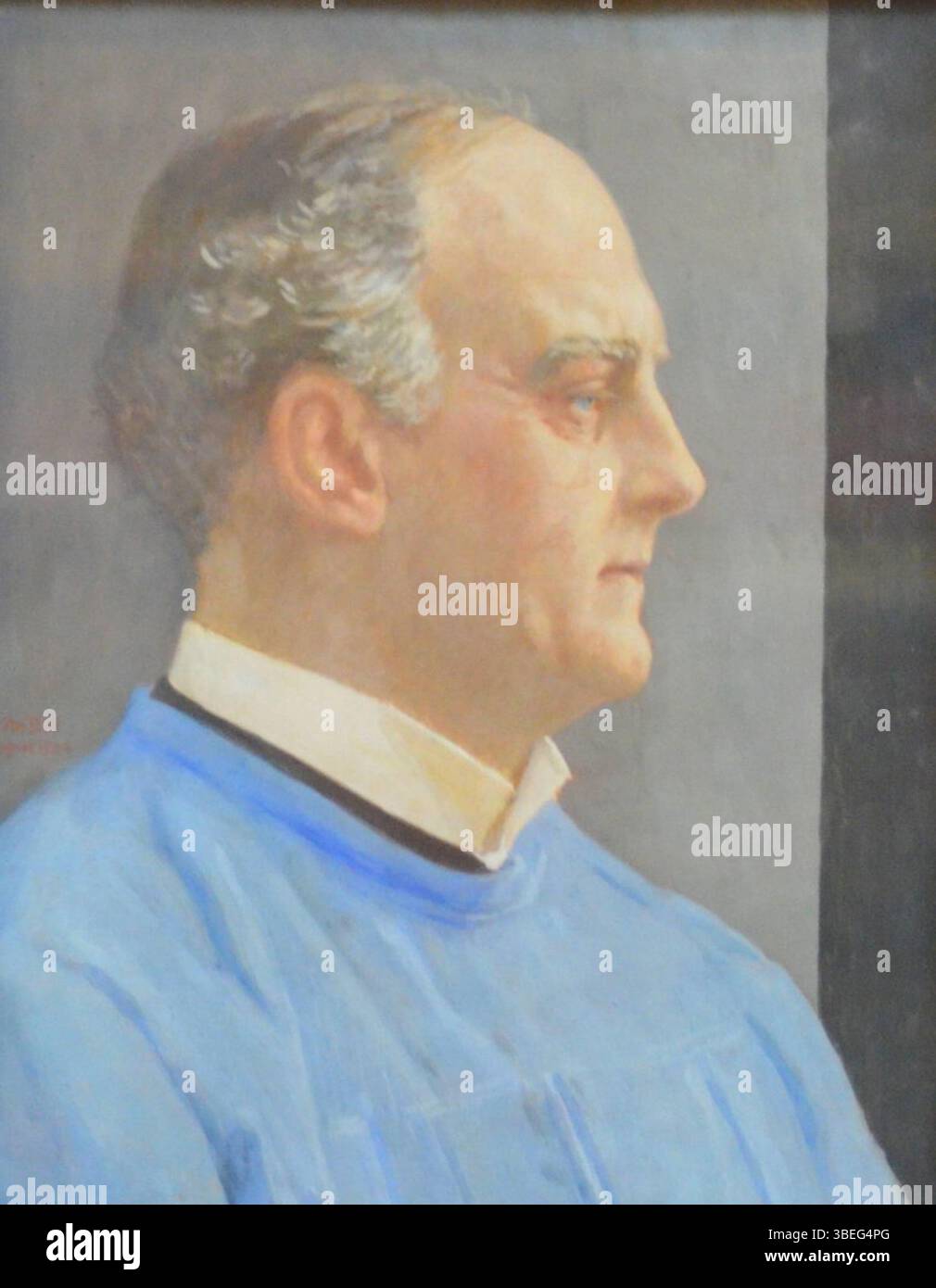 This 1908 portrait by Robert Anning Bell depicts British sculptor ...