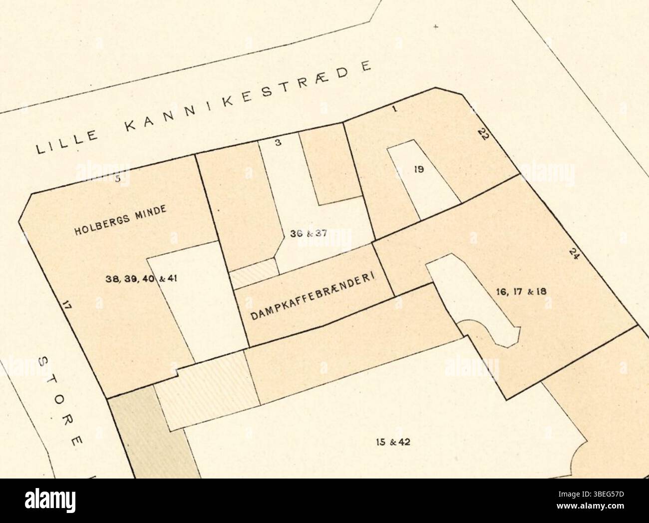 This plan, created by Berggreen and produced by Emil Olsens ...