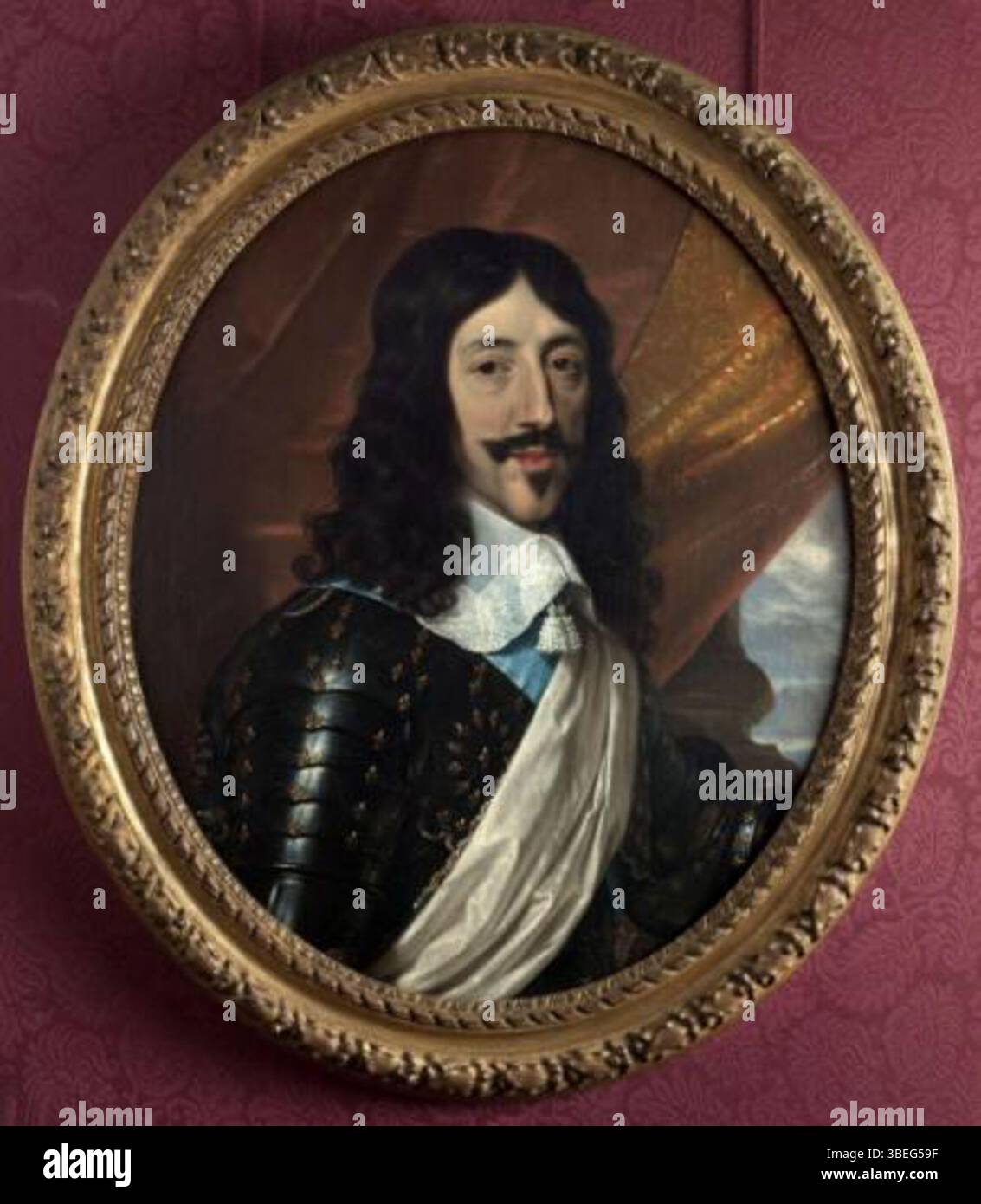 A portrait of King Louis XIII by Philippe de Champaigne, displayed at ...