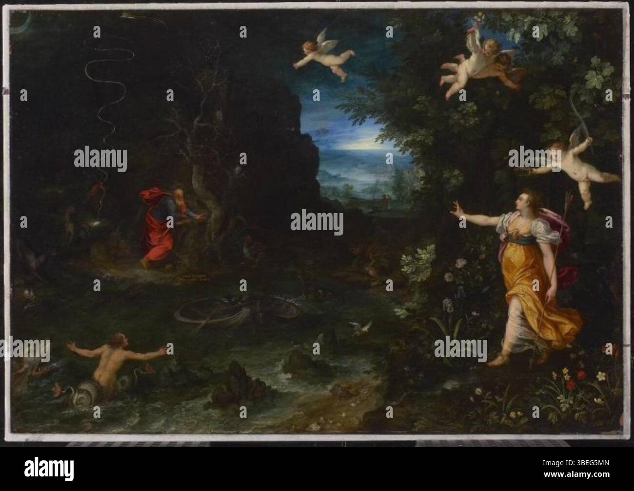 'Allegory of Life' (1595), also known as 'The Dream of Raphael,' is a ...