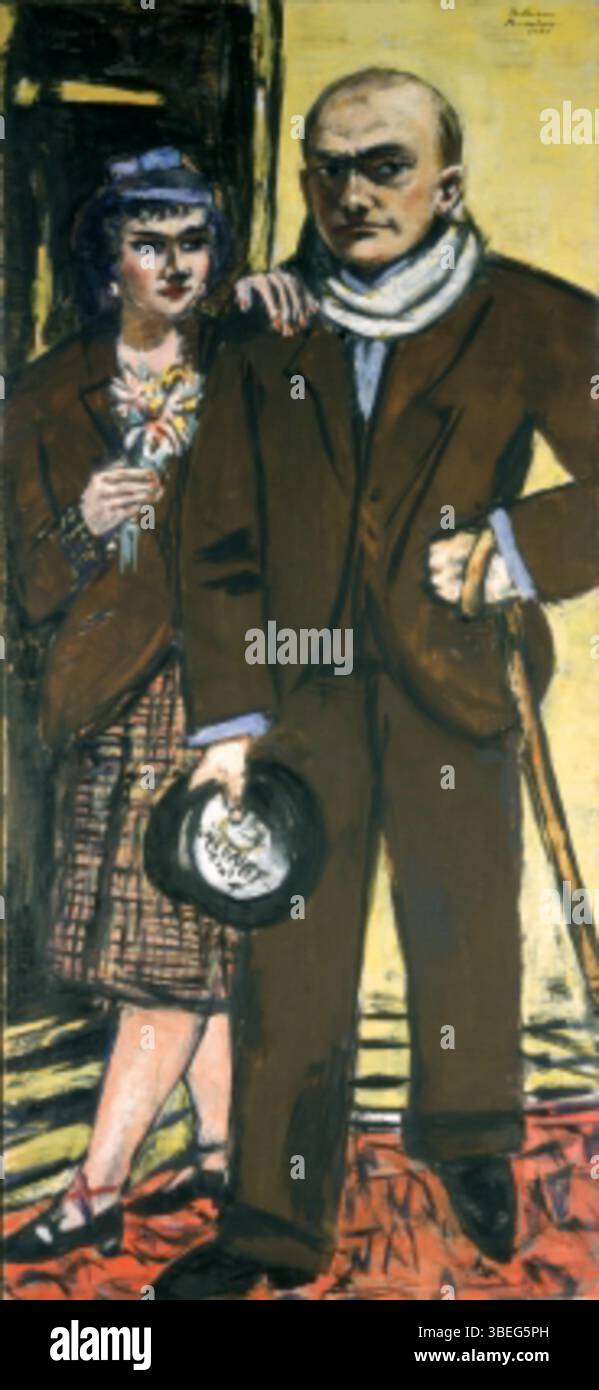 Max Beckmann’s 1941 'Double-Portrait of the Artist and His Wife Quappi ...