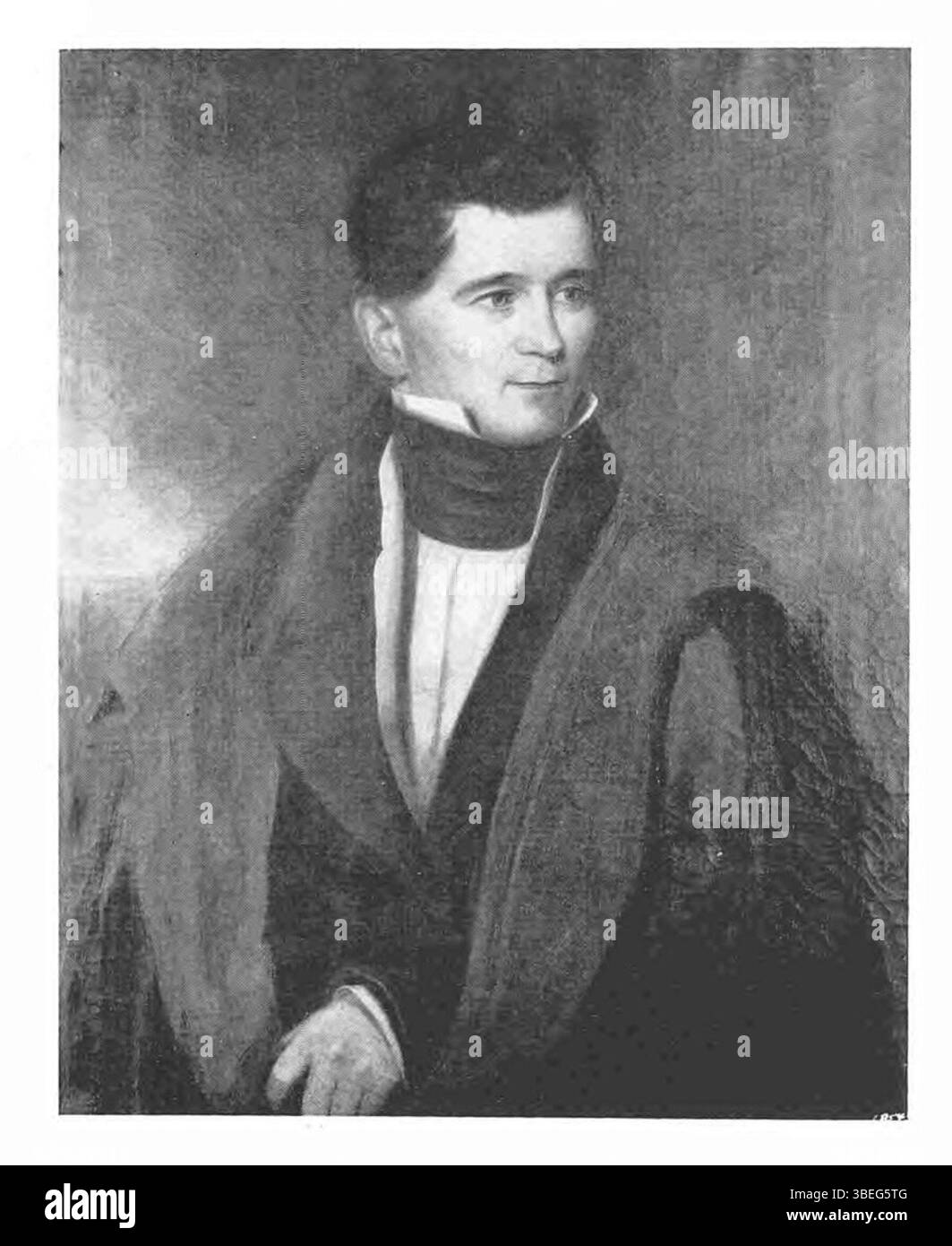 This oil painting by C. R. Parker from around 1830 features Joshua ...