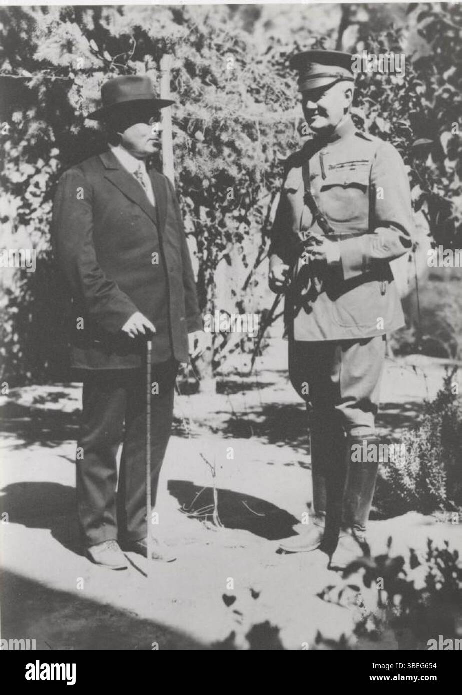 This historical photograph captures Alexander Khatisyan, Minister of ...