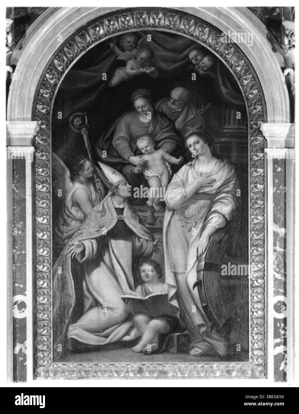 Altar painting in the Church of Santa Maria Assunta in Breganze ...