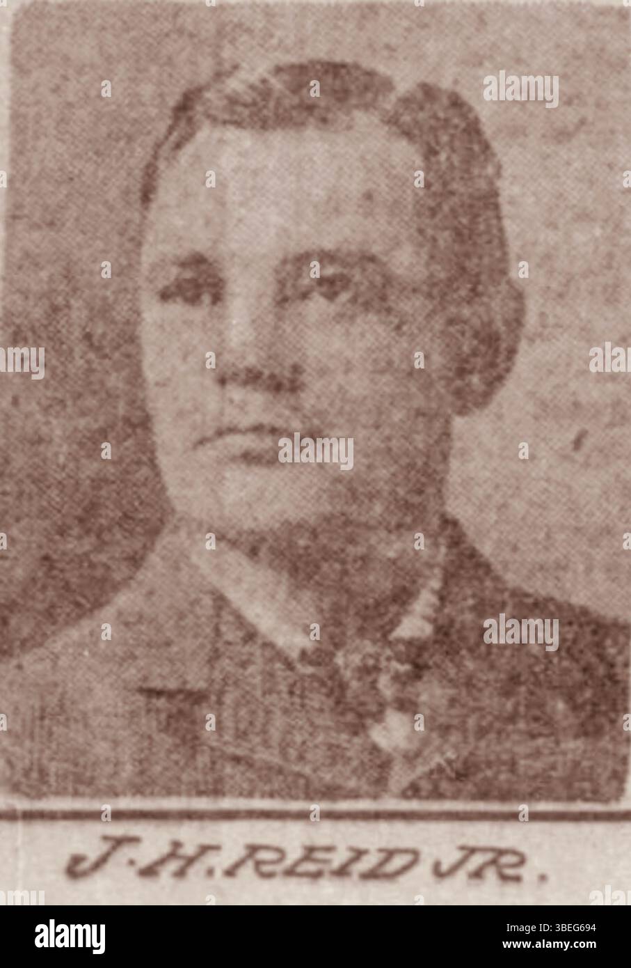 An illustration of James H. Reid Jr., featured in the Boston Globe on ...