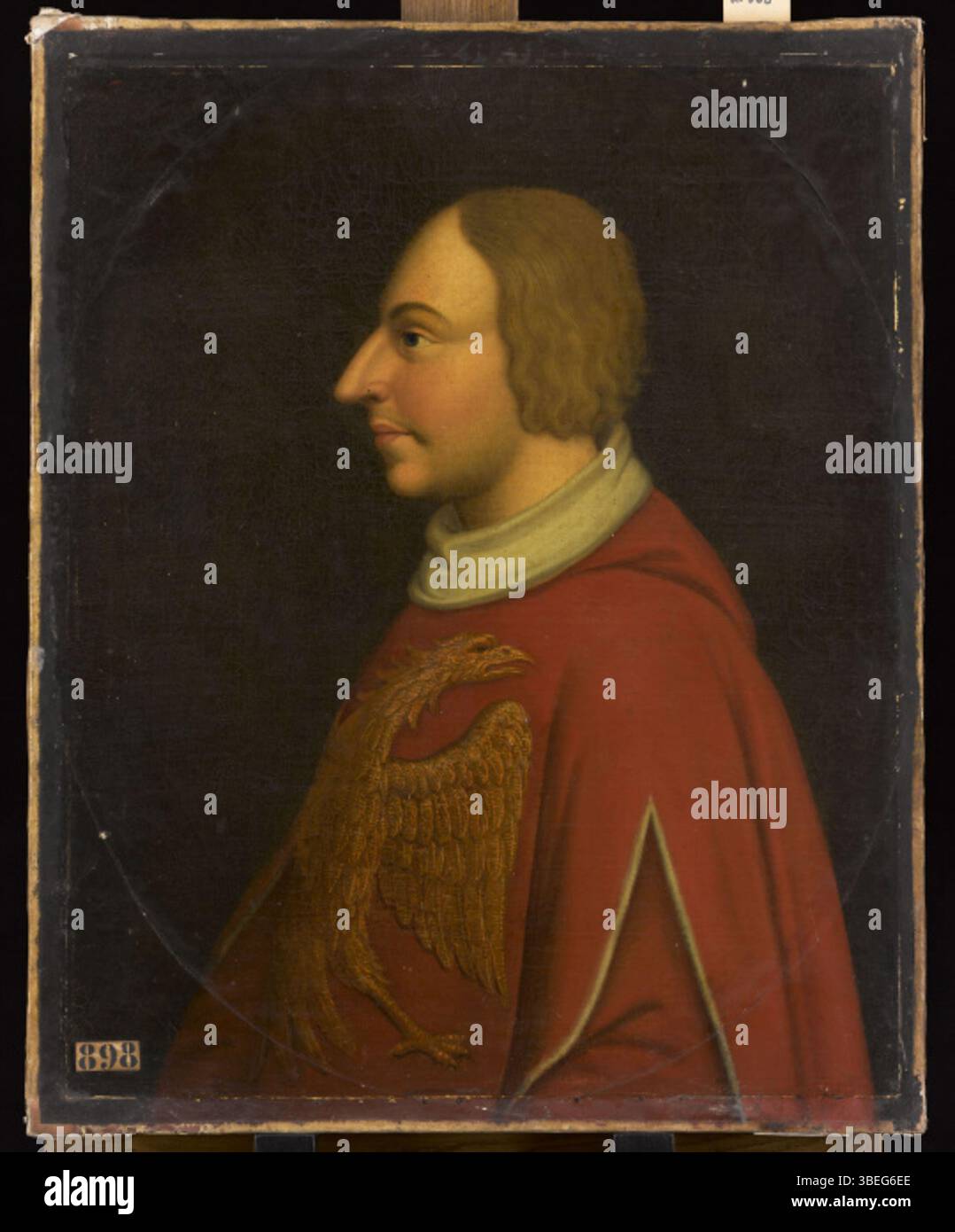 A 19th-century portrait of Jean de Vienne, a French admiral, by Jean ...