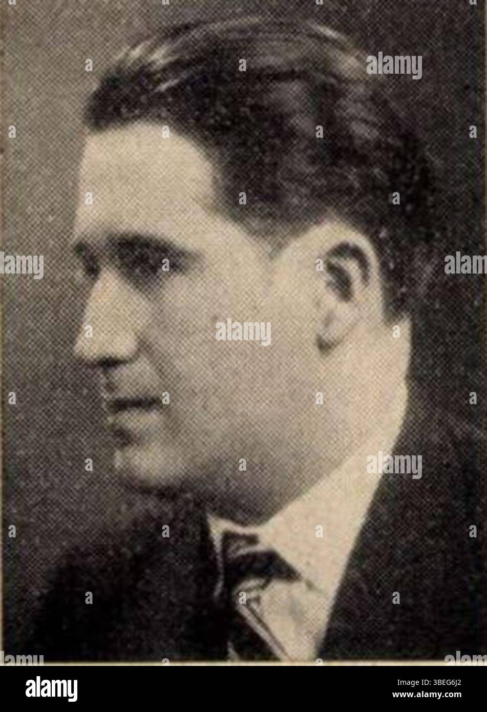 A 1936 portrait by Pál M. Vajda of Kálmán Nádasdy, a Hungarian opera ...