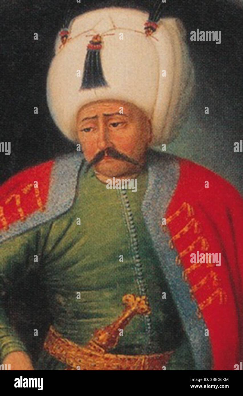 The 16th-century portrait of Yavuz Sultan Selim Han, drawn by ...