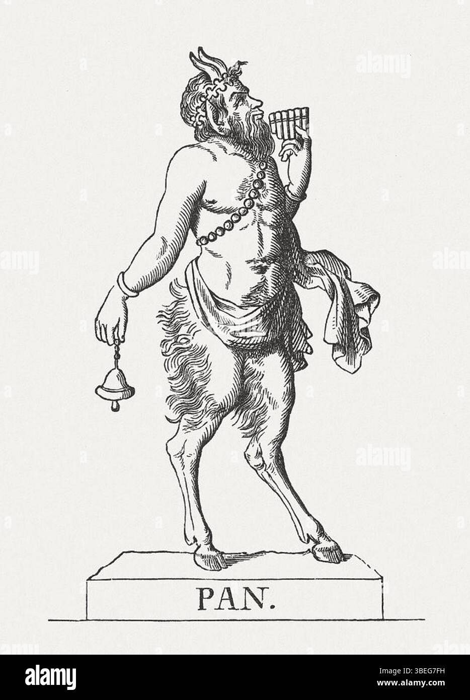 Pan greek god shepherds hi-res stock photography and images - Alamy