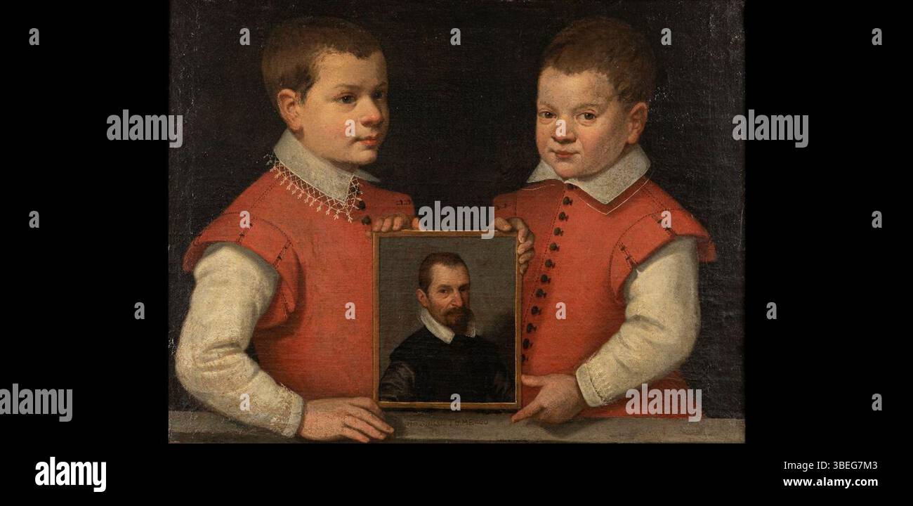 This oil on canvas self-portrait by Jan Soens, dating from the late ...