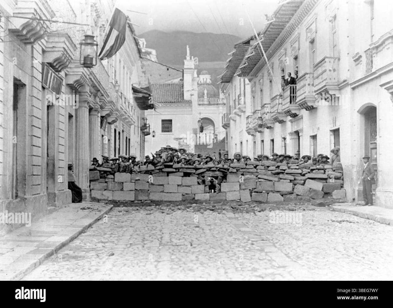 Guerra de los 4 dias Black and White Stock Photos & Images - Alamy