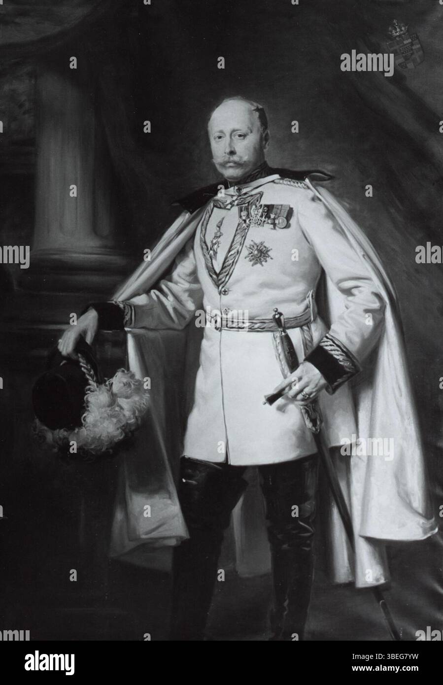 The portrait of Adolph Frederik Lodewijk van Rechteren Limpurg, painted ...