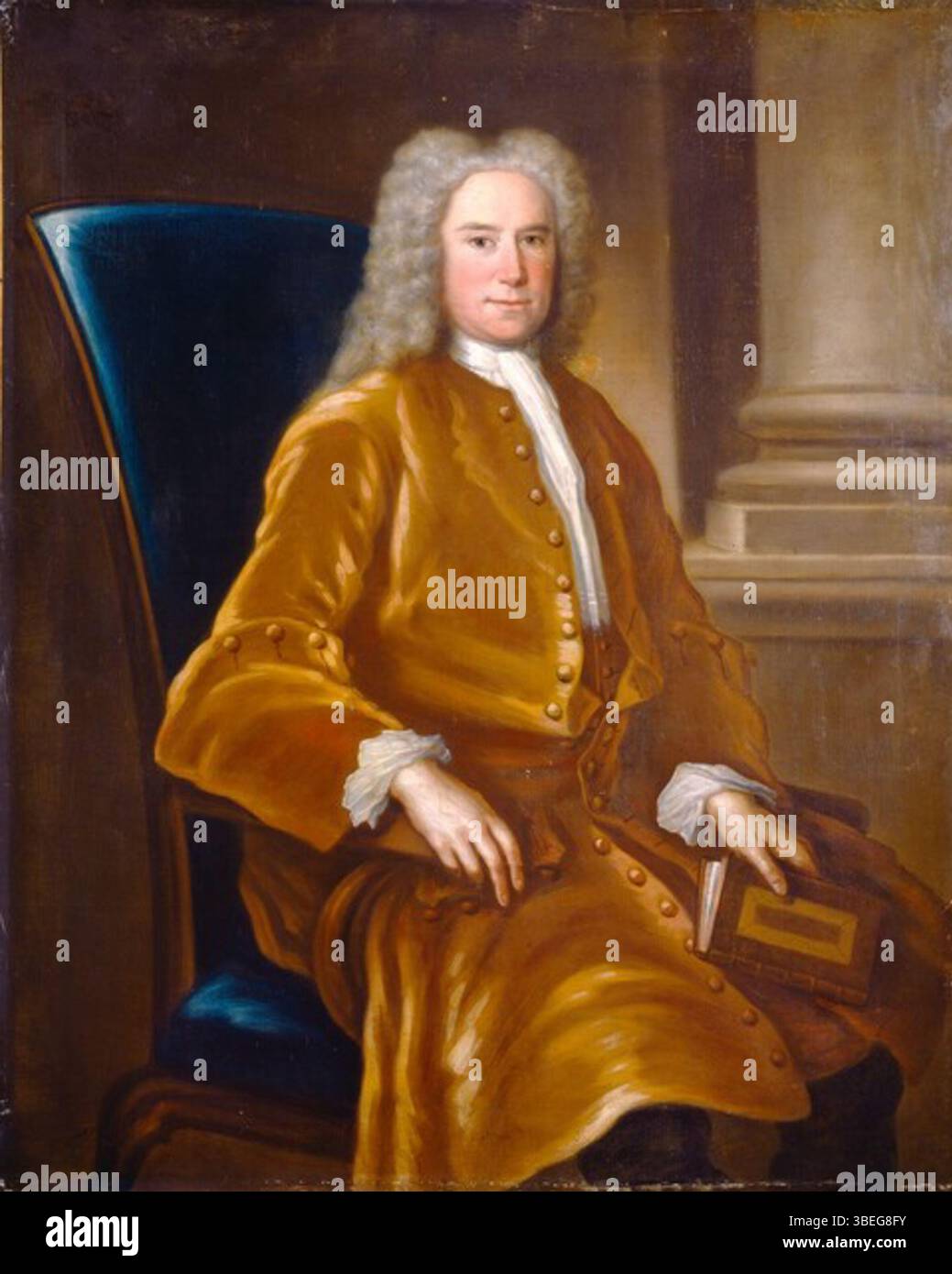 This 18th-century portrait, attributed to Joseph Badger, is believed to ...