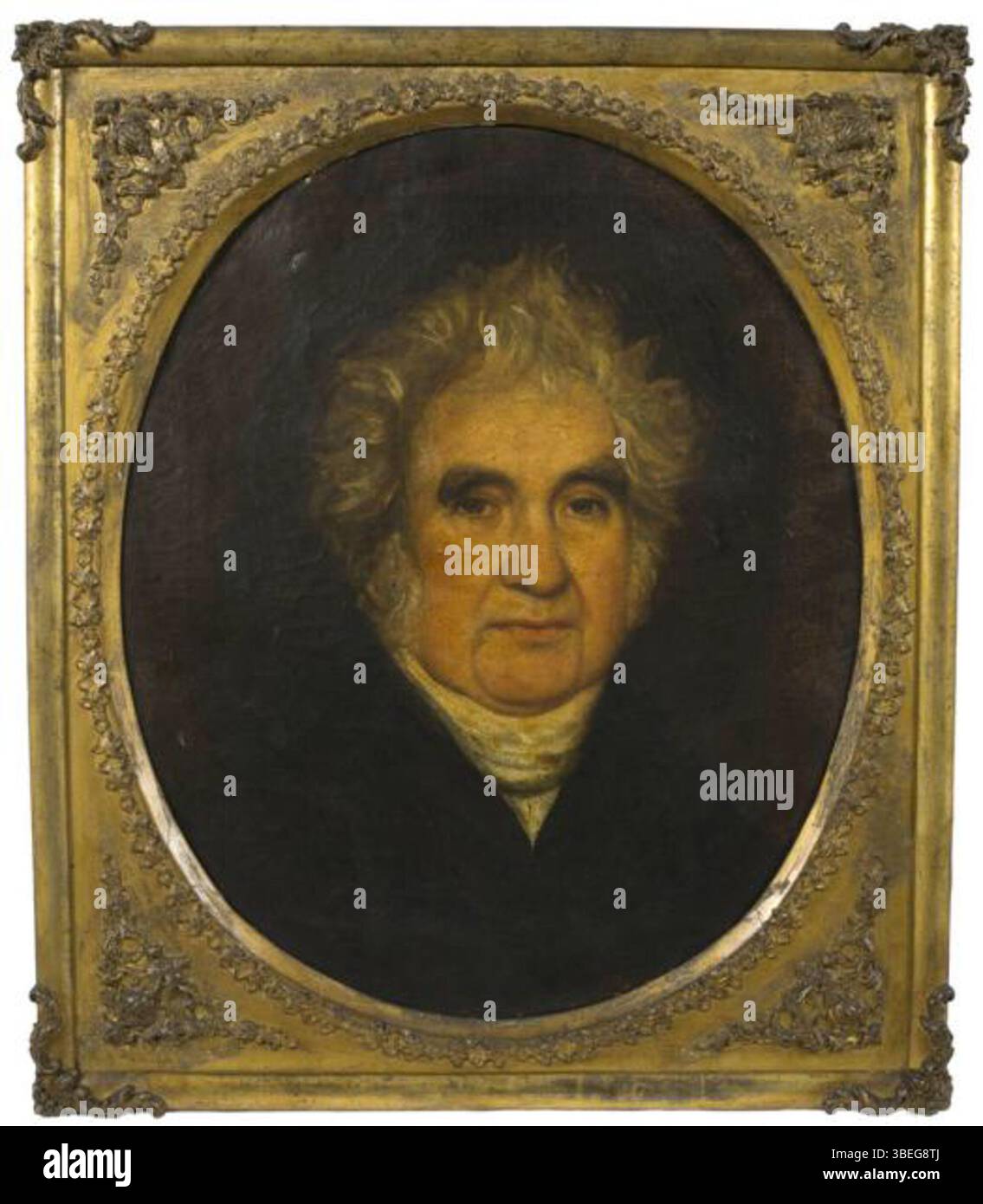 This 1849 portrait of Reverend William Jay, created by William Jay Bolton, depicts the prominent ...