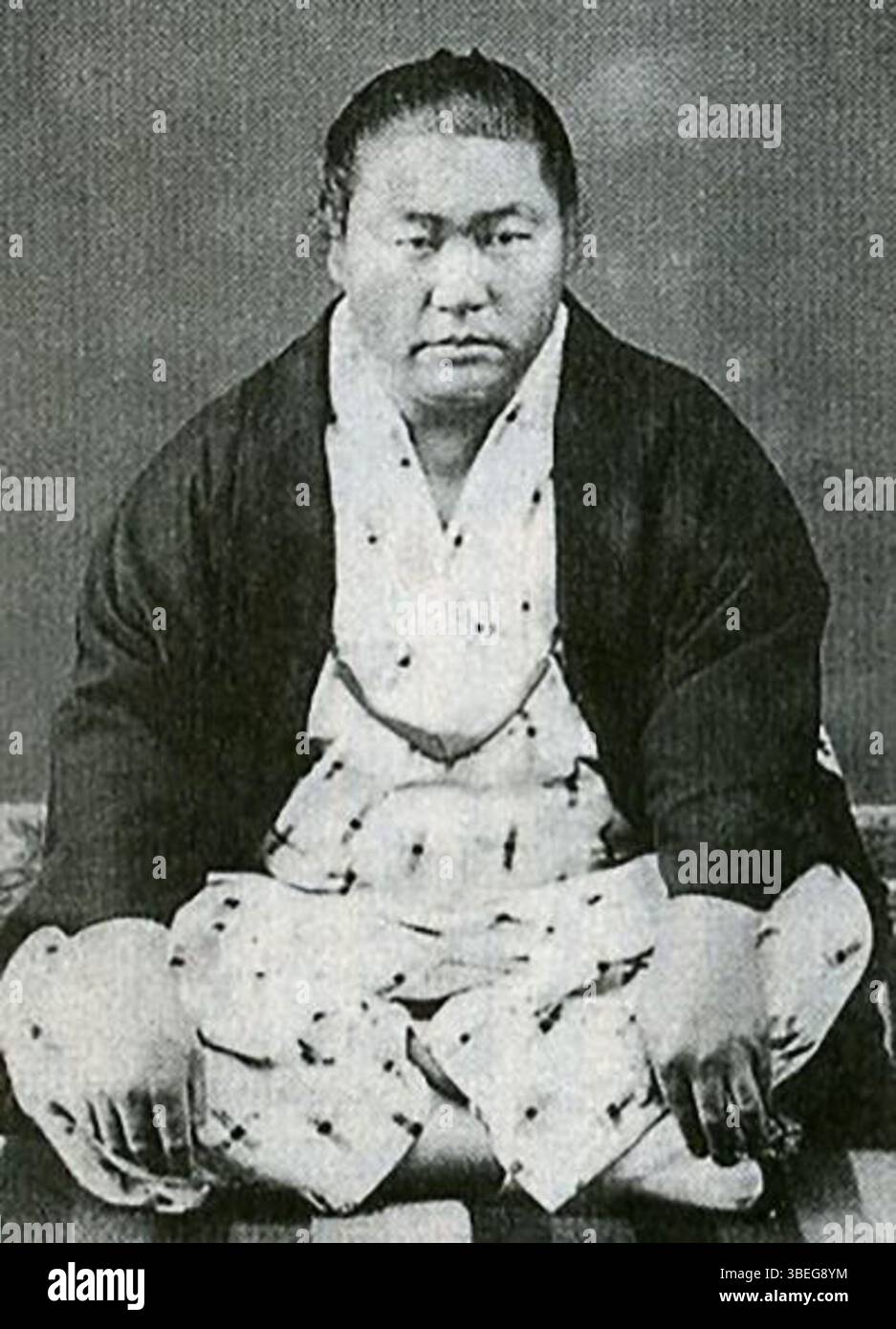 Sumo Wrestler Umegatani Ttar I, a precursor to the famous Ttar II ...