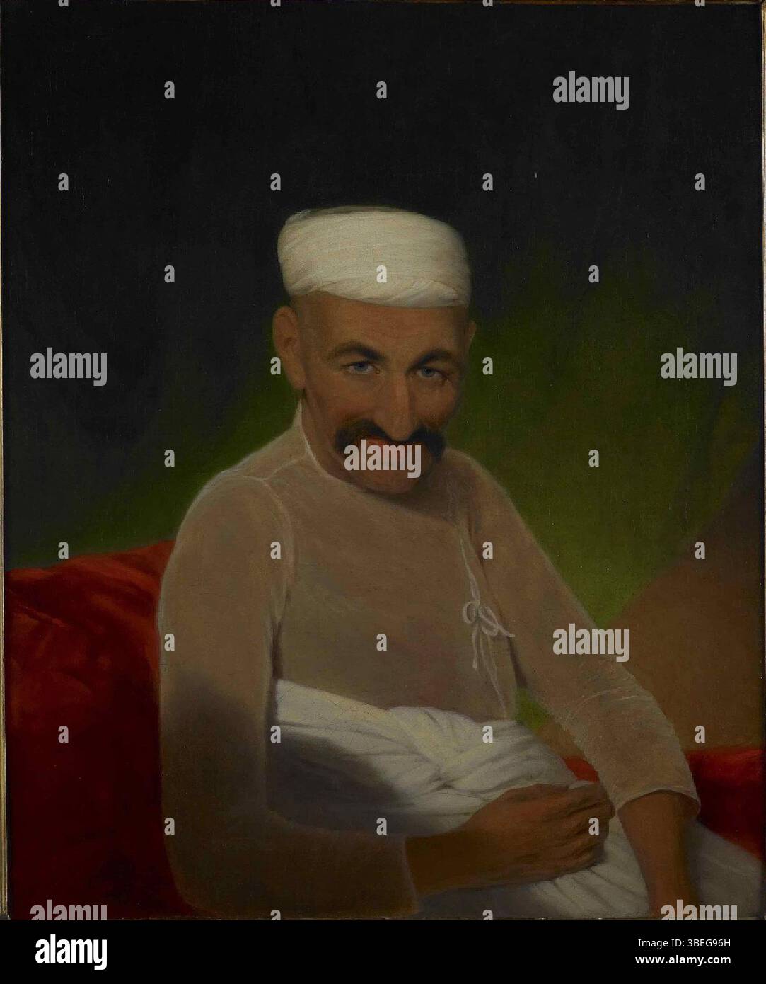 This 1836 portrait by John Godwin Williams portrays Chandu Lal, a ...