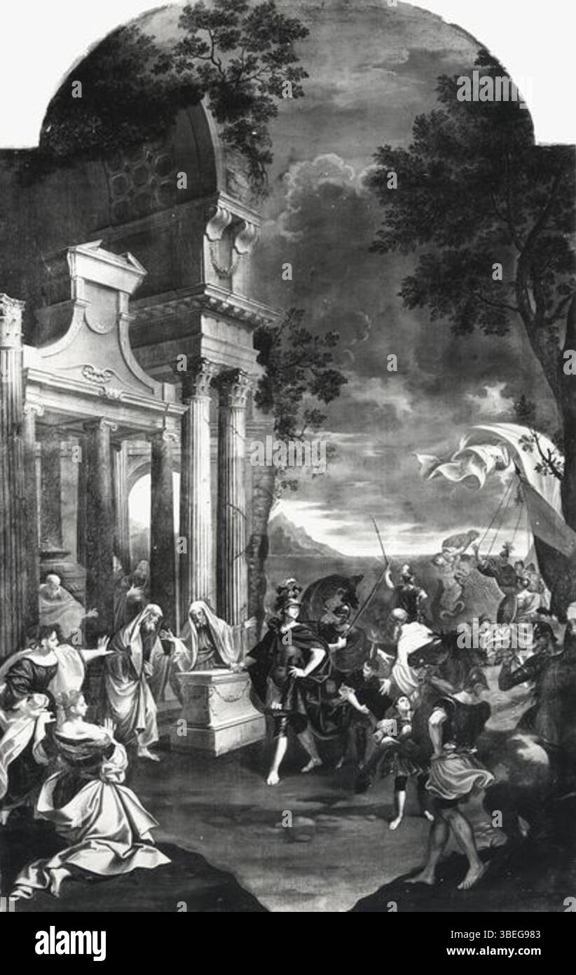 The Allegorical Tomb of Lord Torrington, created by the workshop of ...