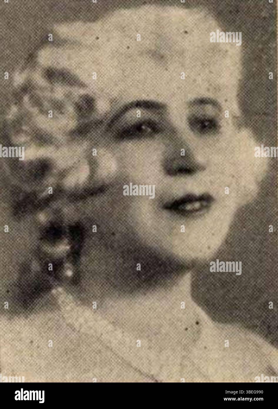 Portrait of Erzsi Lókodi Sándor (1883–1962), Hungarian opera singer and ...