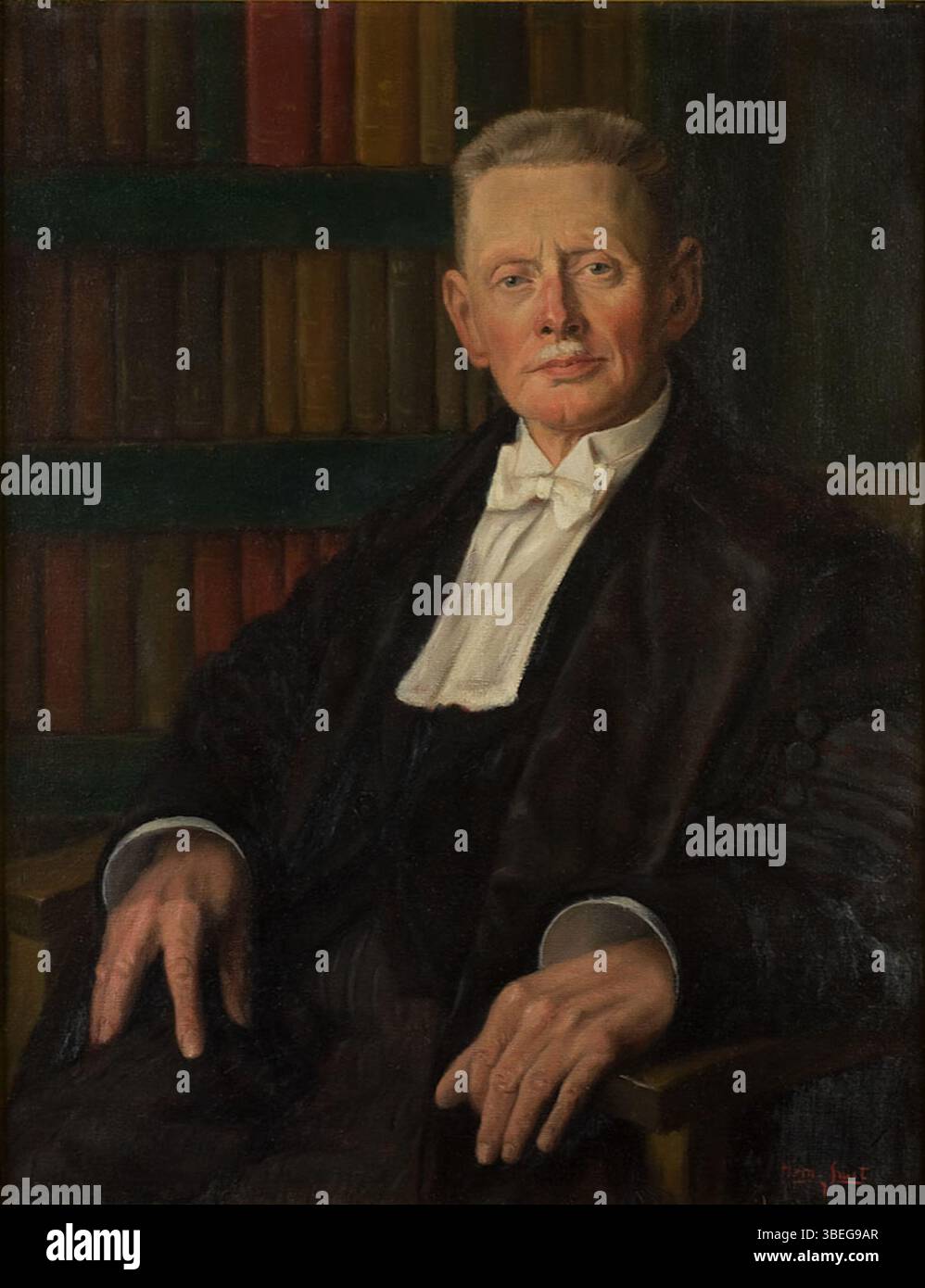 A portrait of Groningen professor Petrus Johannes Enk, painted by an ...