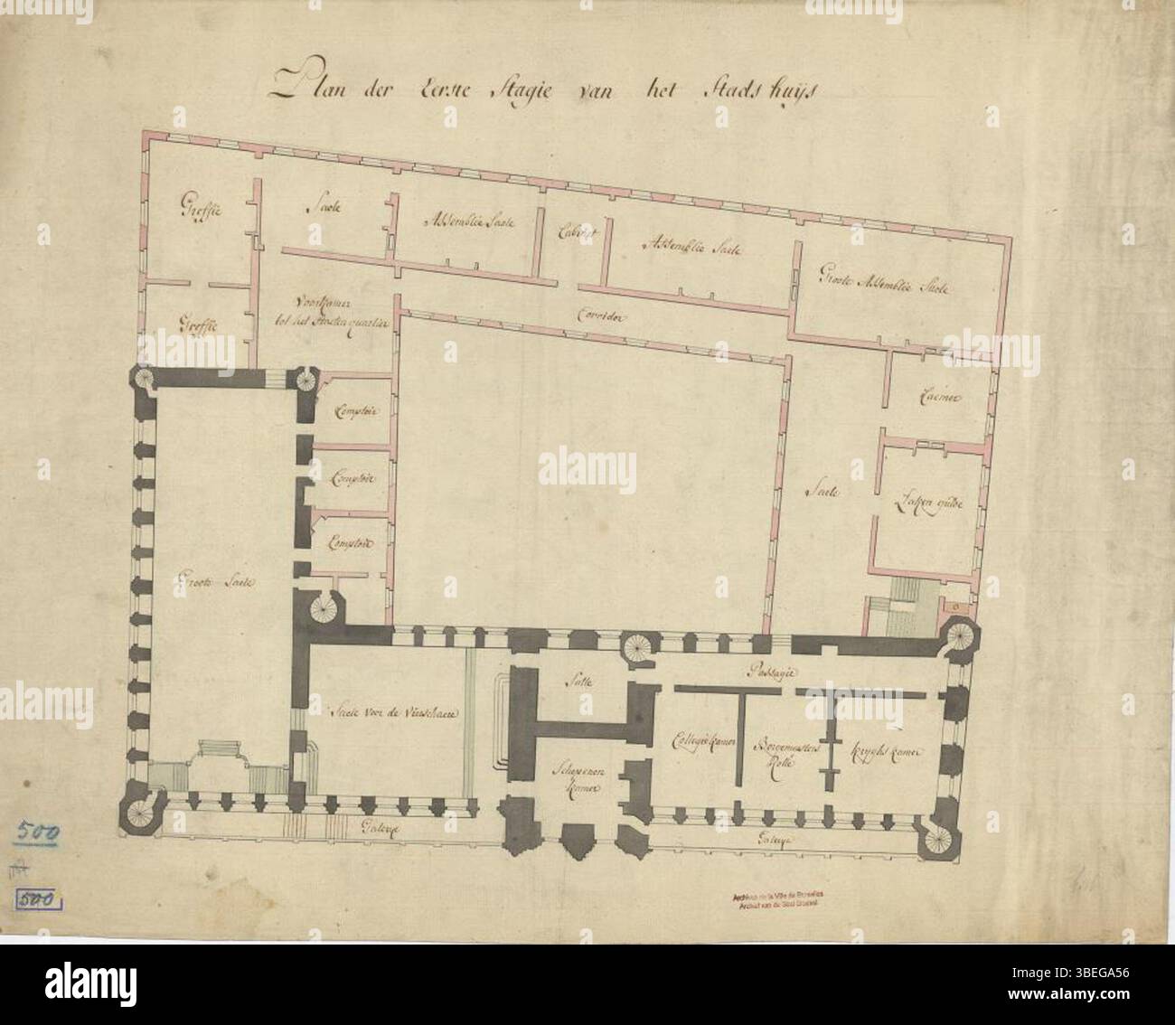 Town hall floor plan hi-res stock photography and images - Alamy