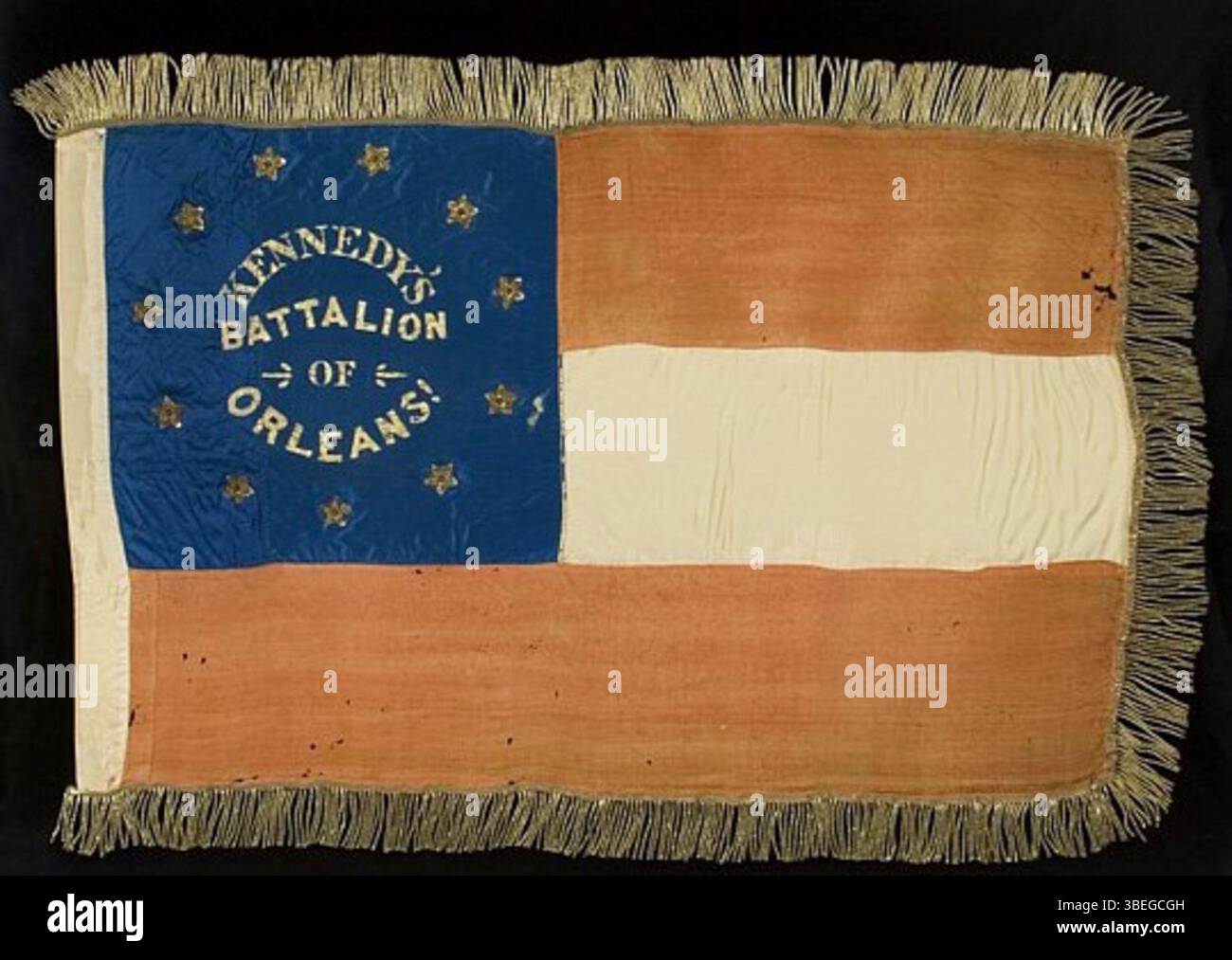 Flag of J.B.G. Kennedy's 5th Louisiana Infantry Battalion, Confederate ...