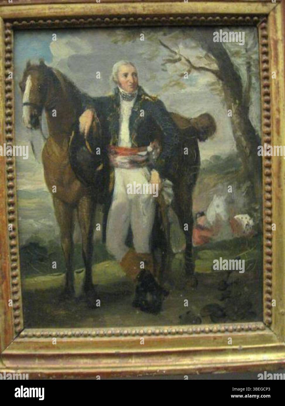 This painting depicts the Marquis de Lafayette (1757-1834), a French ...
