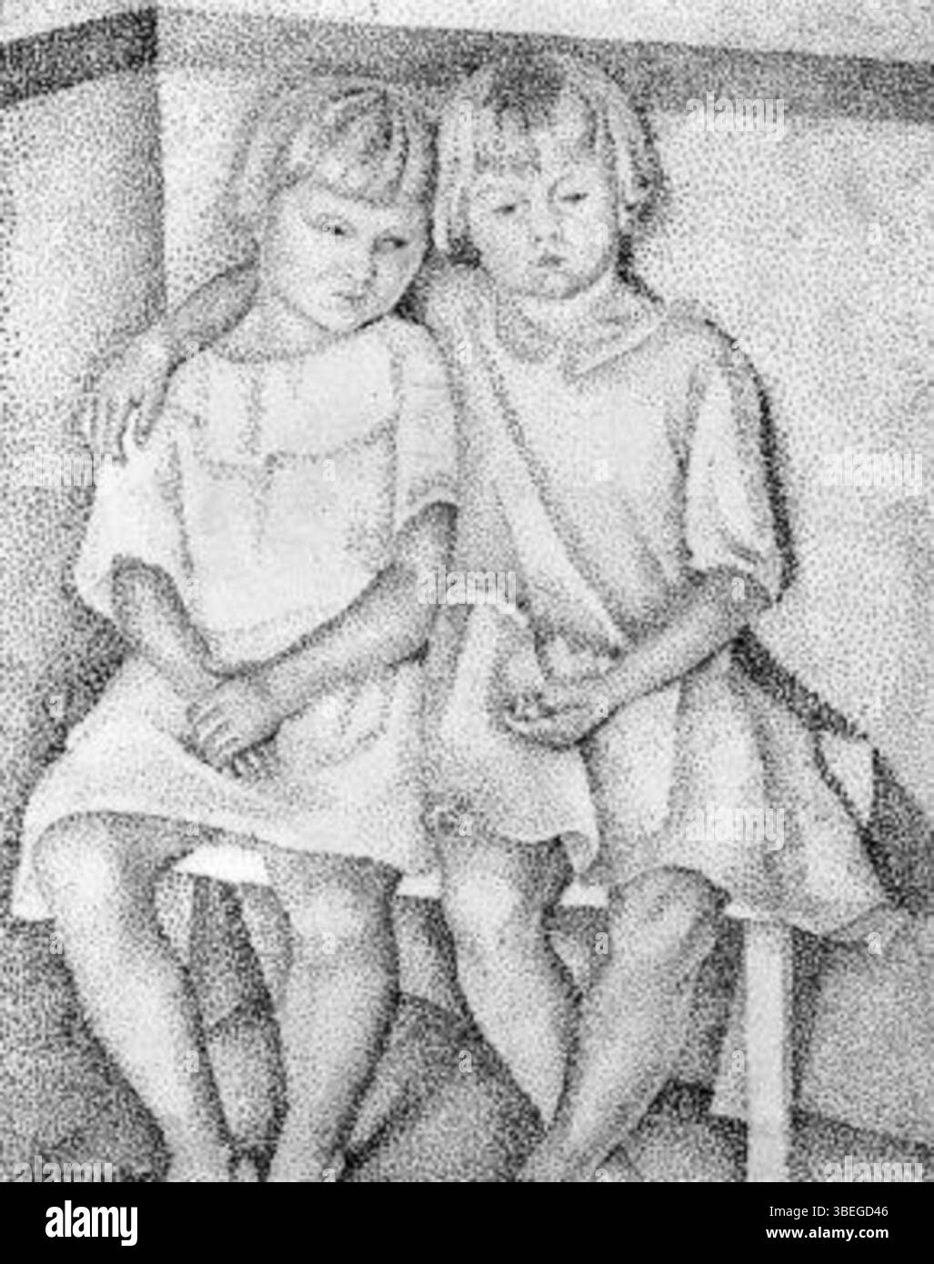'Les deux soeurs' (The Two Sisters) is a 1905 painting by Jules Pascin ...